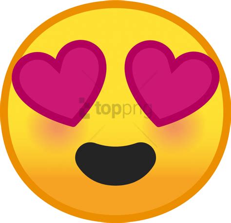 Heart Eyes Emoji Vector At Vectorified Collection Of Heart Eyes