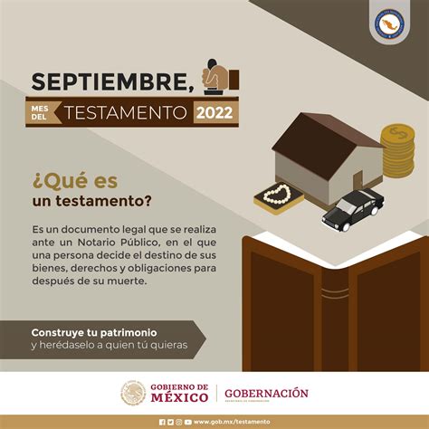 Septiembre Mes Del Testamento 2022 TWITTER
