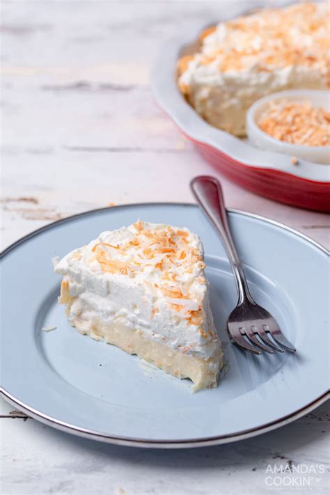 Coconut Cream Pie Amanda S Cookin Pies Tarts