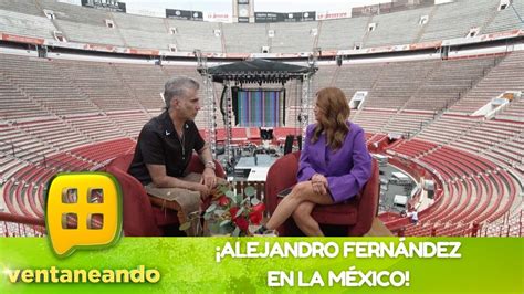 Alejandro Fernández en la Monumental Plaza México Programa del 19