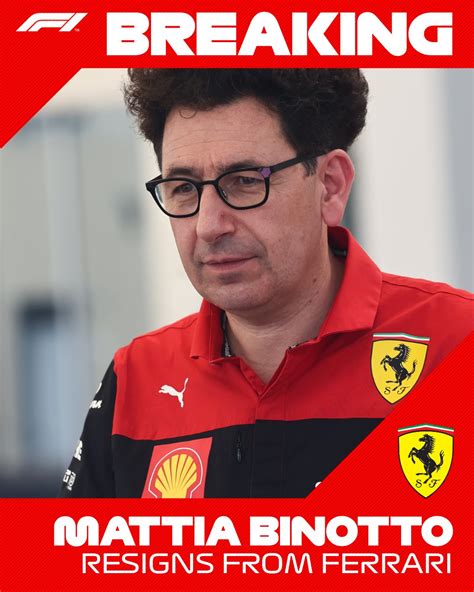 腿腿 kcome mstdn social on Twitter RT F1 BREAKING Mattia Binotto