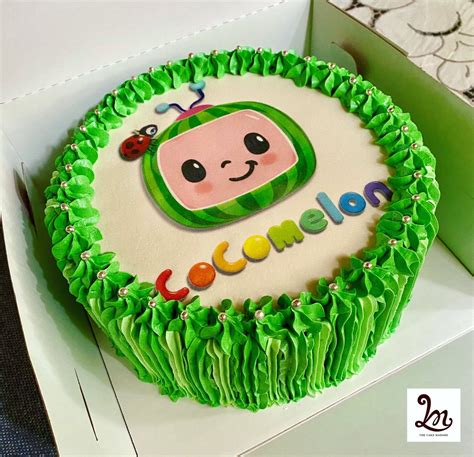 Boy 1st Birthday Easy Cocomelon Cake Printable Cocomelon Birthday