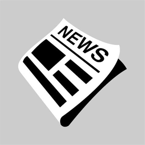 Premium Vector Isolated Newspaper Illustration Cartoon Newspaper Vector