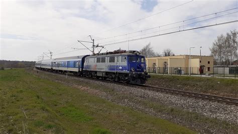 EU07 421 TLK ROZTOCZE z Bohumina do Lublina Gł zbliża się do stacji