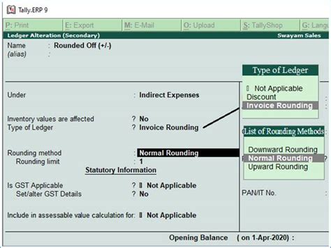 Purchase Voucher F9 In Tally ERP9 Inter State Intra State With