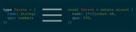 Typescript In WebAssembly As Zig Struct