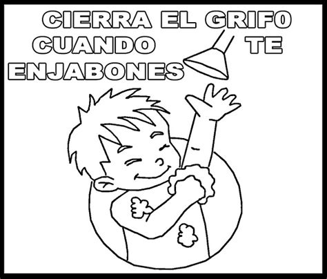 Dibujos Para Colorear De Como Cuidar El Agua Imagui
