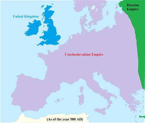 Map Of Europe But It S An Alternate Beginning To Civilization According