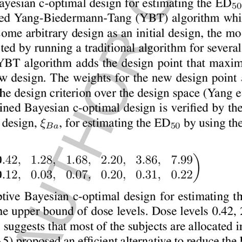 plot of the sensitivity function of adaptive bayesian c optimal design download scientific