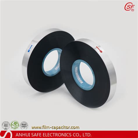 Zn Al Metallized Polypropylene Film With Heavy Edge For Capacitors Use