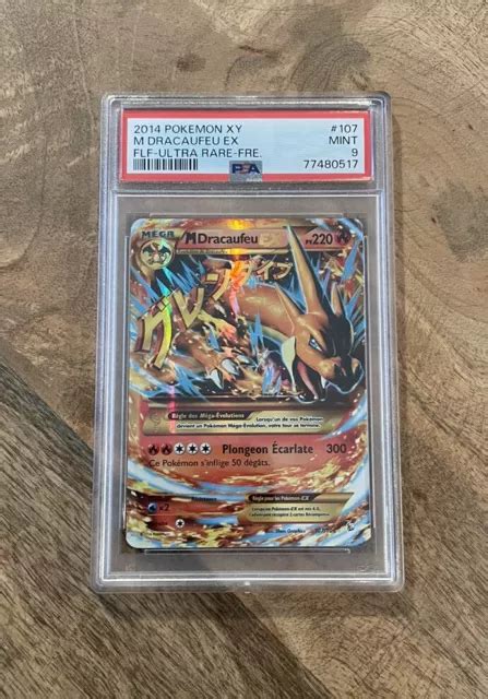 CARTE POKÉMON SECRÈTE M Dracaufeu EX 107 106 XY Etincelles 2014 FR PSA