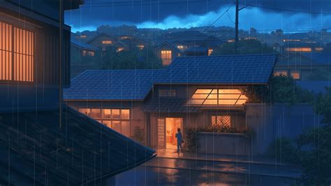 Osaka Nighttime Lofi Rain Lofi Ambience No Copyright Lofi Beats