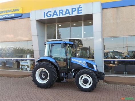 Trator New Holland Tl 5 80 Cabinado 4X4 80Cv Ano 2021 805407