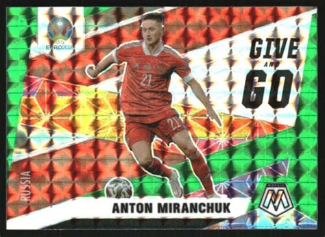2020 21 Panini Mosaic UEFA Euro Give And Go Mosaic Green 16 Anton