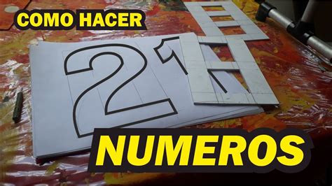 Como hacer NUMEROS usando un normógrafo YouTube