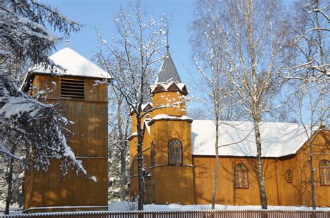 Galeria zdjęć Mikaszówka Drewniany kościół św Marii Magdaleny 1907