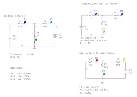 Superposition Theorem Multisim Live