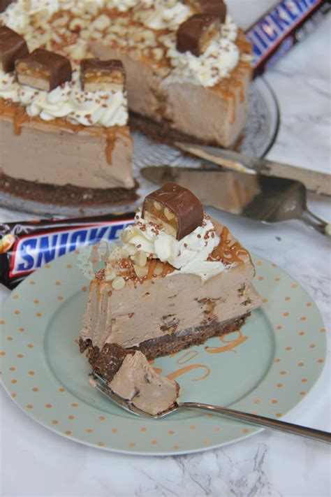 No Bake Snickers Cheesecake Jane S Patisserie Artofit