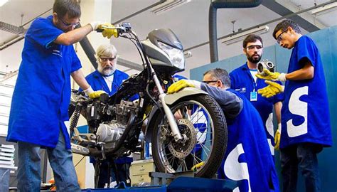 Curso de Mecânica de Motocicletas Senai Técnico