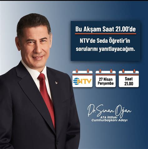 Dr Sinan Oğan on Twitter RT OAnGeliyor Cumhurbaşkanı Adayımız Dr
