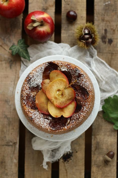 Gâteau renversé aux pommes noix huile d olive Ophelie s Kitchen Book