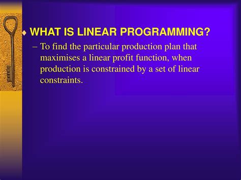 chapter 6 linear programming ppt download