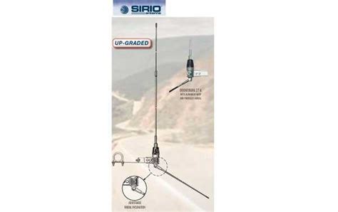 SIRIO BOOMERANG 27A Antenne De Balcon En Aluminium CB 27 Mhz 2 75 M