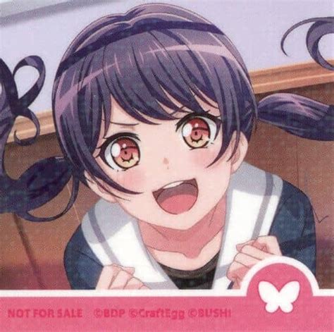 Futaba Tsukushi Sparkling Sticker Bang Dream Girls Band Party