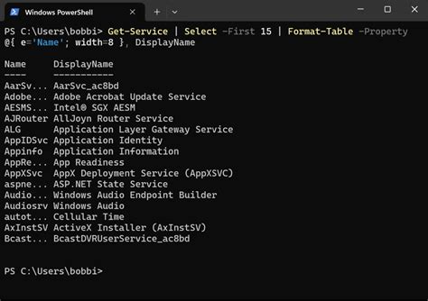 powershell use format table and control column width collecting wisdom