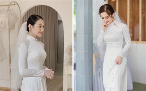 Mẫu Áo Dài Cưới Cách Tân Sự Hoà Quyện Hài Hòa Của Truyền Thống Và Hiện