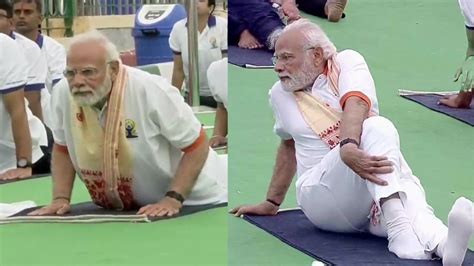 Brings Peace To Our Universe PM Modi Leads International Yoga Day