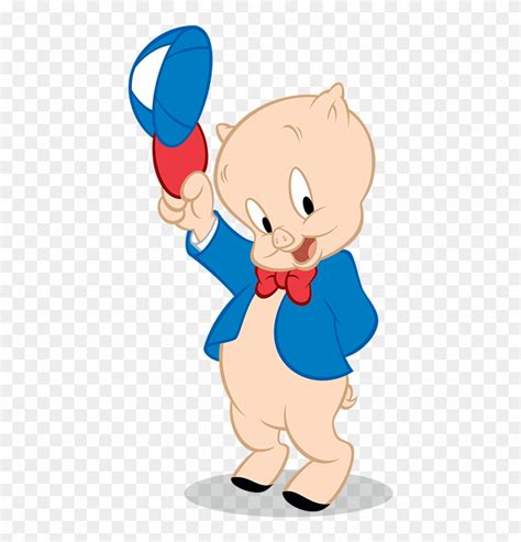 Porky Pig Thats All Folks Png Free Transparent PNG Clipart Images