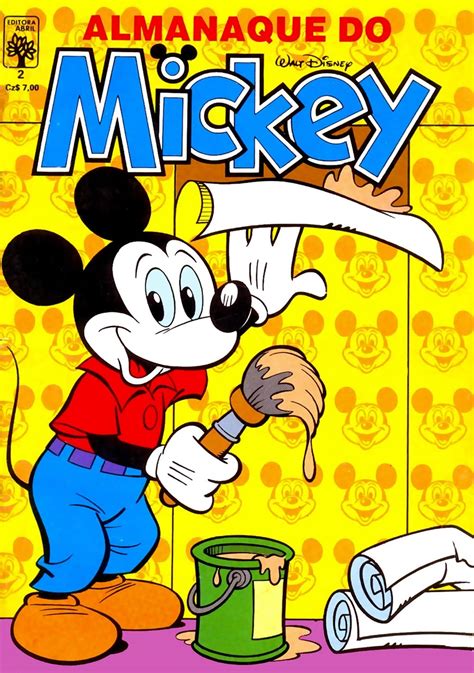 PR Gibis Antigos Almanaque Do Mickey 1ª Série Nº 2 Janeiro