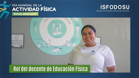 Día Mundial de la Actividad Física 2023 Rol del Docente de Educación