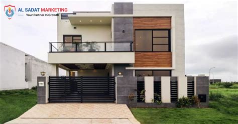 5 Marla House Design Al Sadat Marketing Islamabad