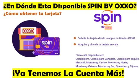Cuáles son los cajeros para retirar dinero con la tarjeta Spin Oxxo