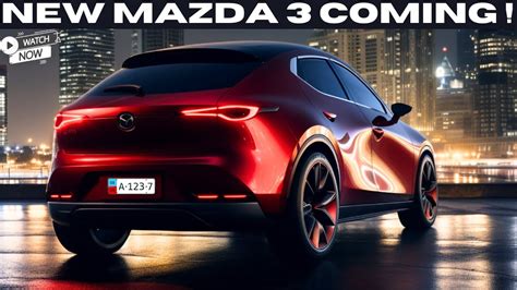 Frist Details Mazda Hatchback Redesign New Design Interior