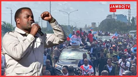 RUTI YA MAANDAMANO YA CHADEMA KUTOKEA BUGURUNI KUELEKEA UMOJA WA