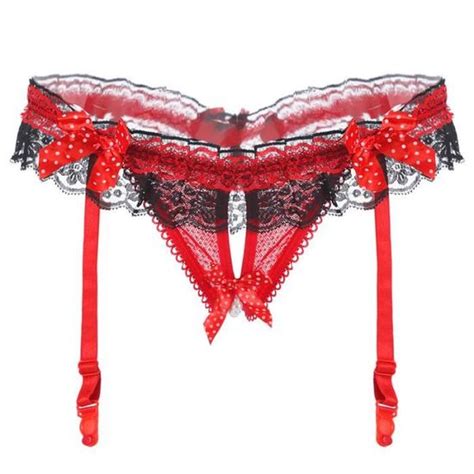 Porte Jarretelle Porte Jarretelles En Dentelle Transparente Pour Femme