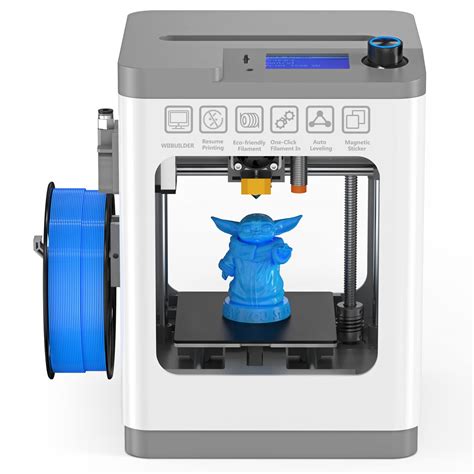 Buy WEEFUN Mini 3D Printers FDM 3D Printer For Beginners With Resume