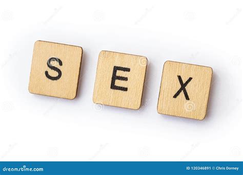 The Word Sex Stock Image Image Of Alphabet Date Header 120346891