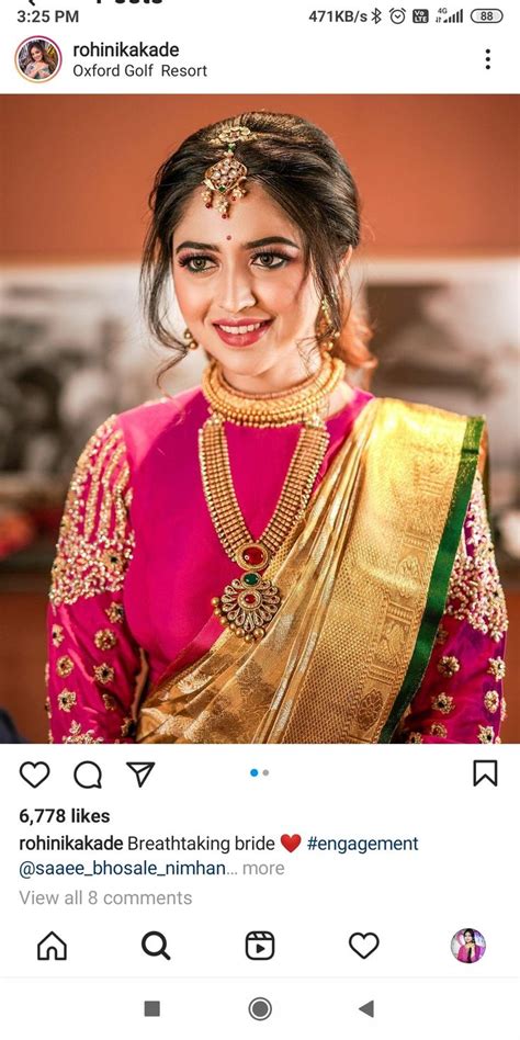 Pin By Mona Reddy On Blouse Blouses Bridal Hairstyle Indian Wedding