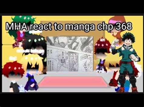 Mha React Manga Chp Deku Youtube
