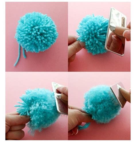 Déco Noël à faire avec pompons à réaliser soi même venez voir notre
