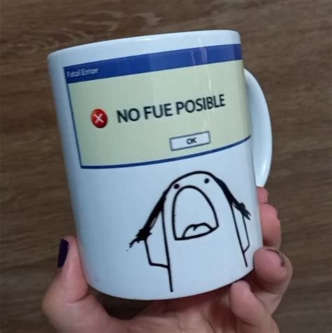 PÁLPITO SUBLIME Mug Deformito Flork instalando paciencia Paciencia