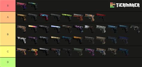Counter Strike Glock Skins Tier List Community Rankings TierMaker