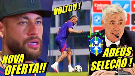 URGENTE GIGANTE INGLÊS QUER NEYMAR APÓS VOLTA AOS TREINOS ANCELOTTI