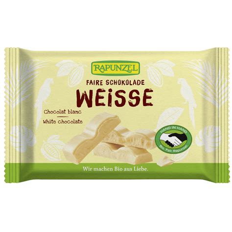 Bio Weisse Schokolade Von Rapunzel Bei Greenist De