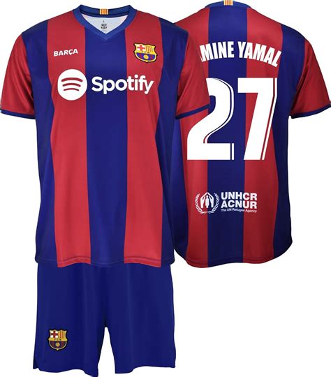 Fc Barcelona Set T Shirt Und Hose Kind Eq Replik Lizenz