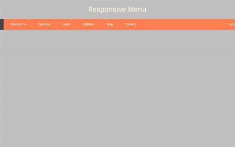 Javascript Horizontal Menu Examples Onaircode